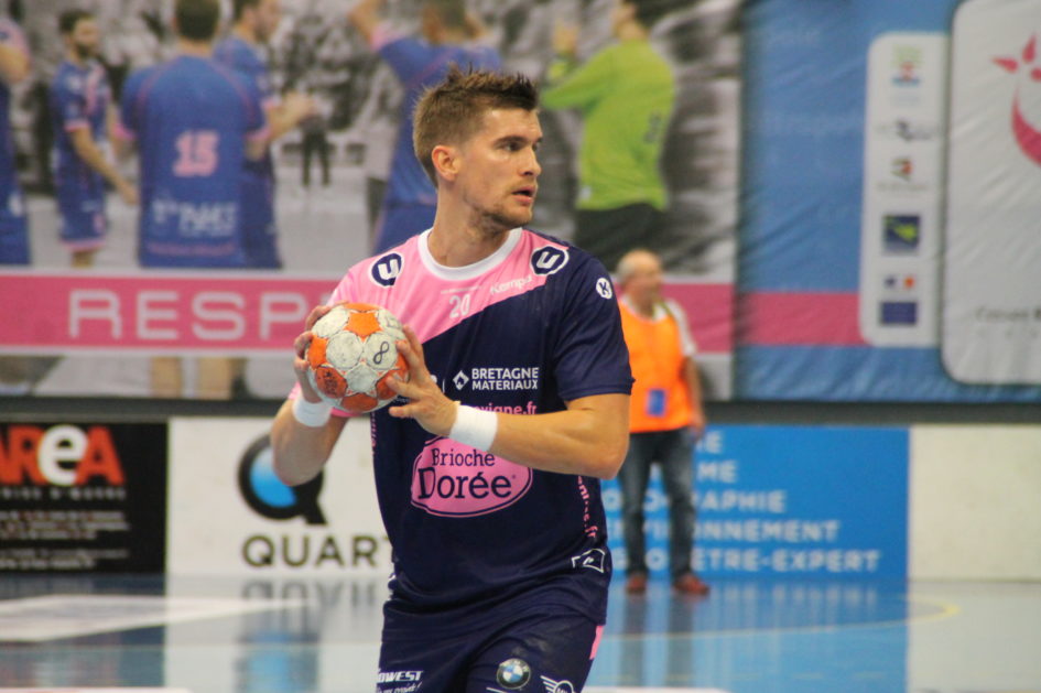 Luka Mitrovic Portrait Cesson Handball | JOURNAL RENNES SPORT